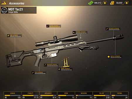 Bullet Strike: Sniper Battlegrounds - Instructions